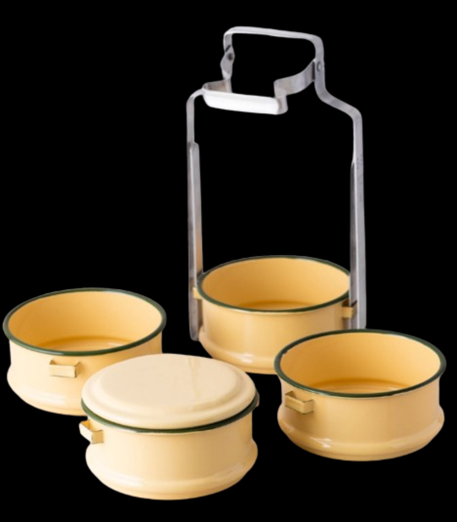 Authentic Thai Traditional 4-stack Antique Lunch Box Handcrafted ...