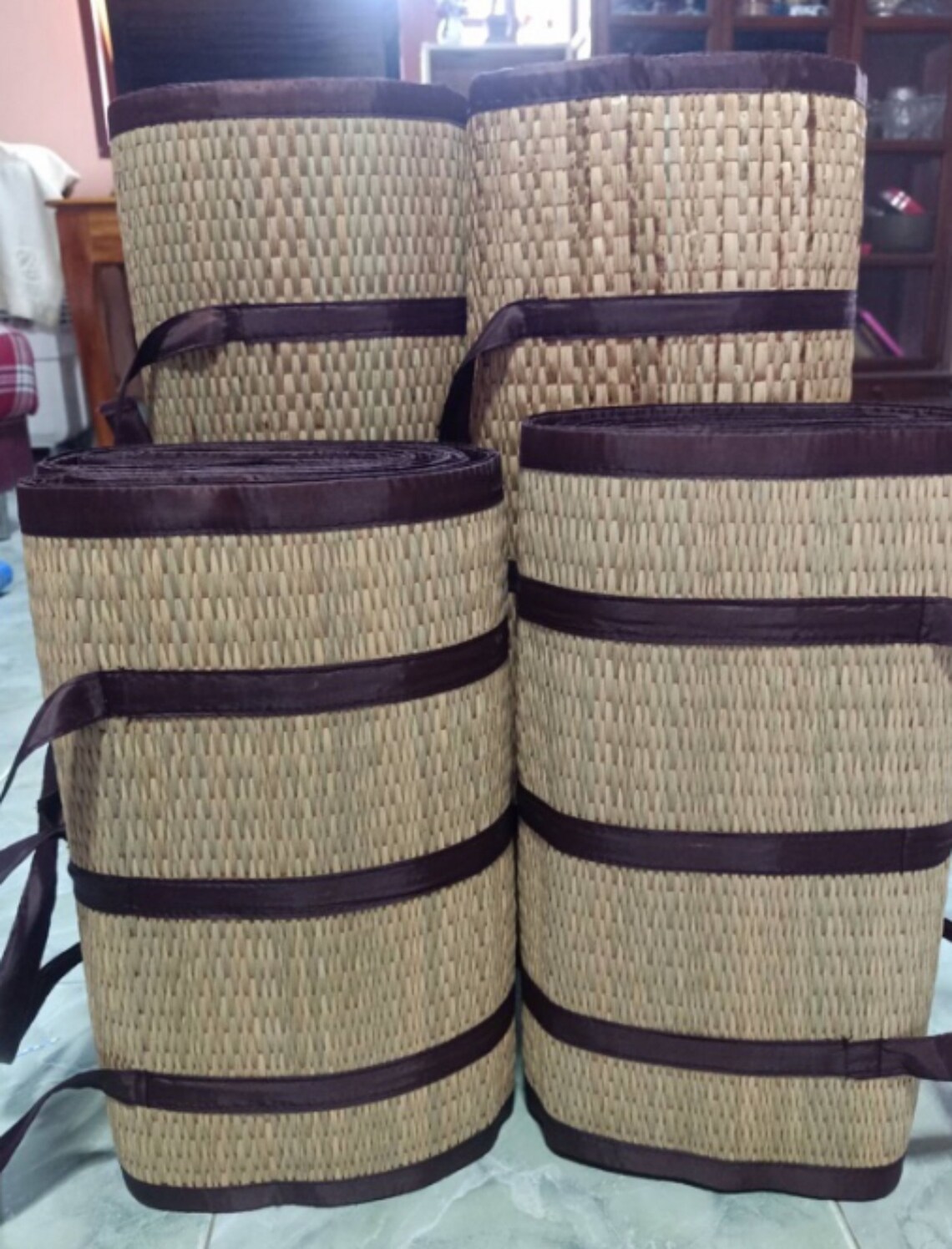 Handwoven Picnic Blankets and Mats Beach and Waving Mats Unique ...