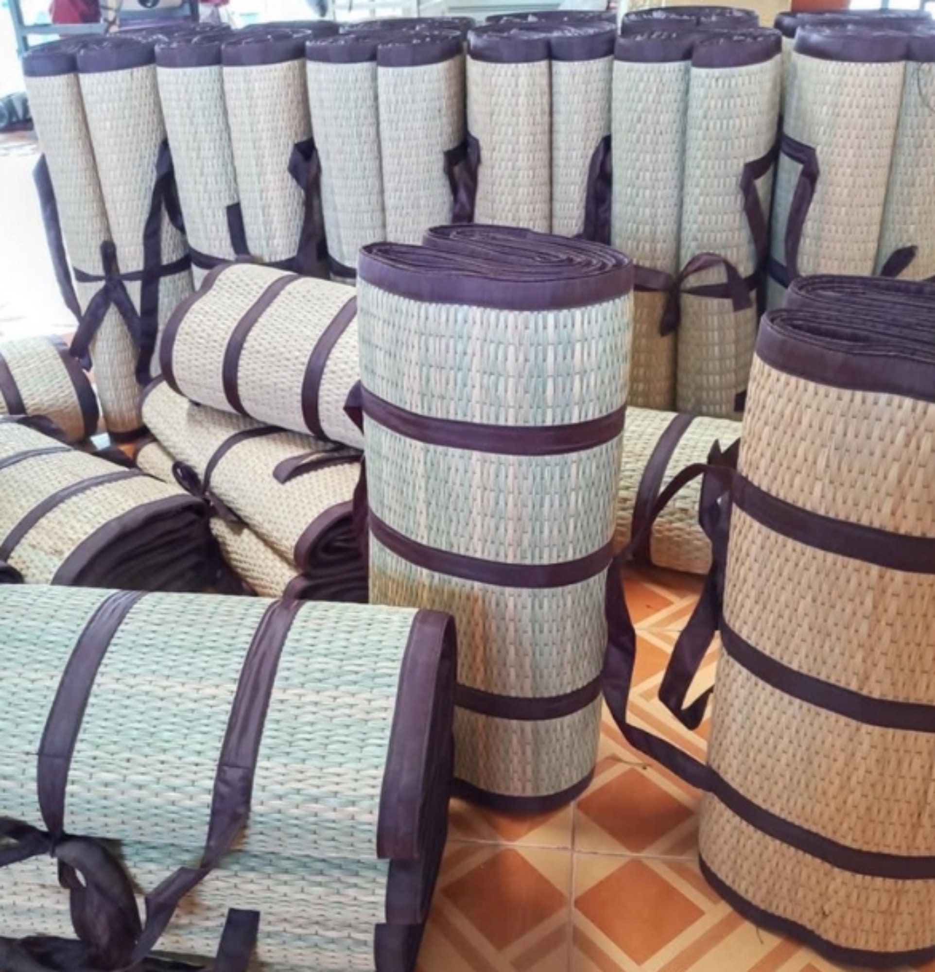 Handwoven Picnic Blankets and Mats Beach and Waving Mats Unique ...