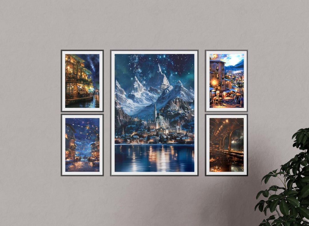 Printable Posters Set | A Court of Thorns and Roses Wall Art | 5 Unique ...