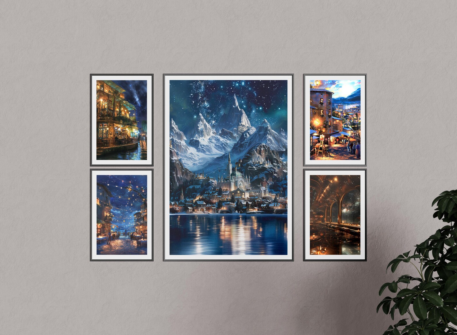 Printable Posters Set | A Court of Thorns and Roses Wall Art | 5 Unique ...