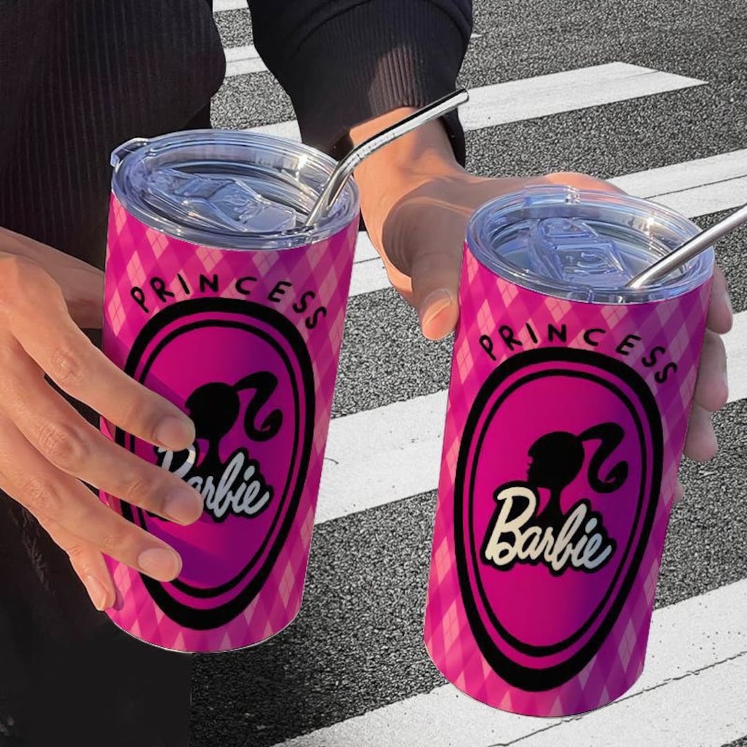 Barbie Tumbler, Disney Tumbler, Custom Tumbler, Glitter Tumbler, Barbie ...