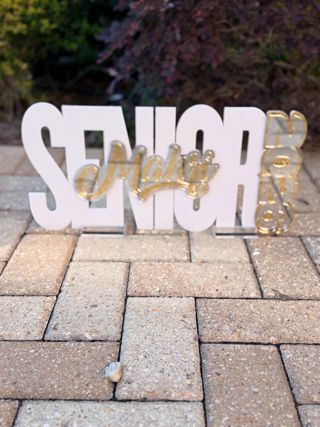 Custom Acrylic Graduation Sign, Senior Photo Prop - Etsy