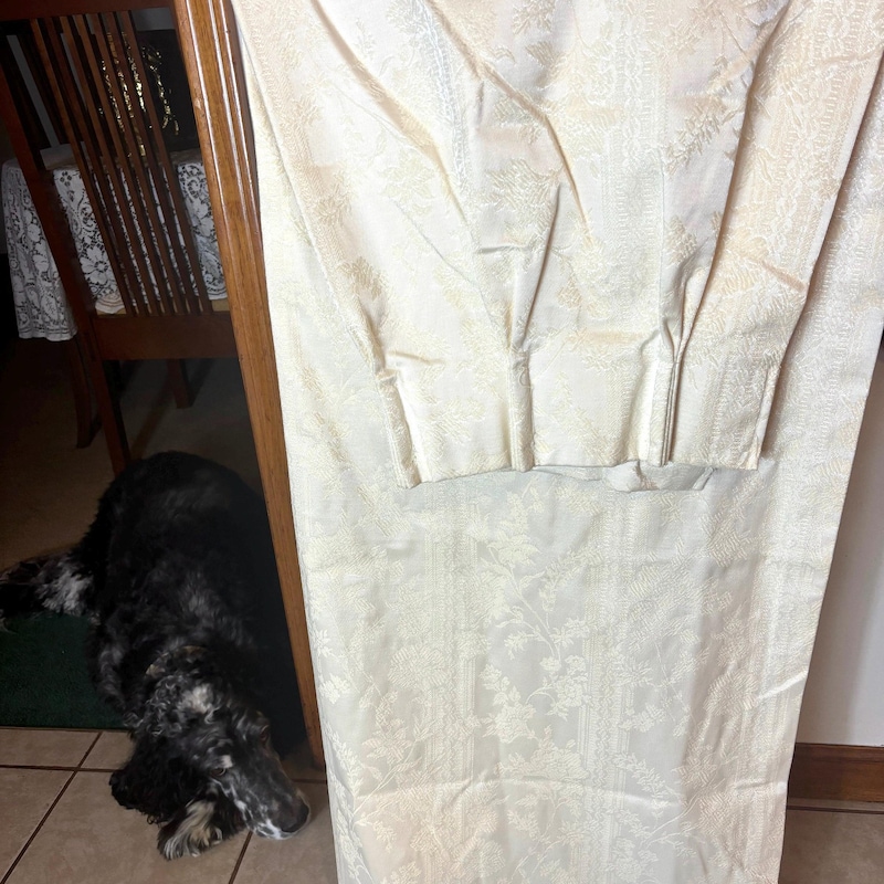 Brocade Curtains - Etsy