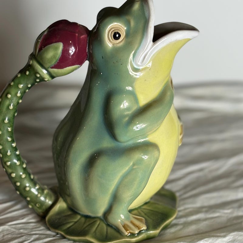 Frog Pitcher - Etsy