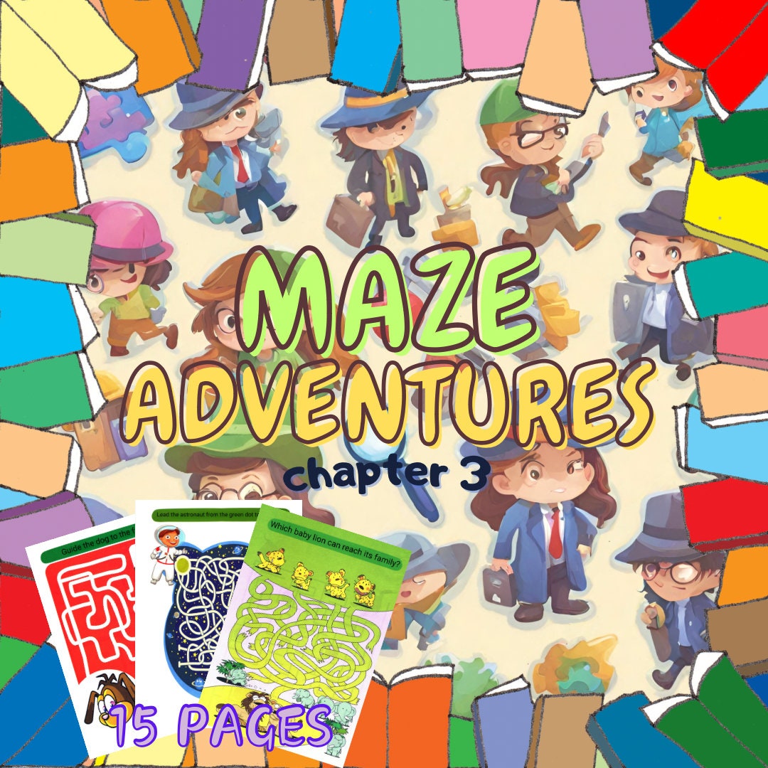 Maze Adventures 3 | Printable Maze Games | Games and Puzzles ...