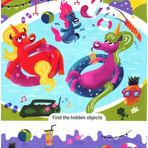 Preschool Hidden Pictures 1 | Find the Objects | Printable Hidden ...