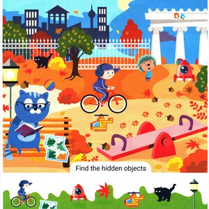 Preschool Hidden Pictures 2 | Find the Objects | Printable Hidden ...