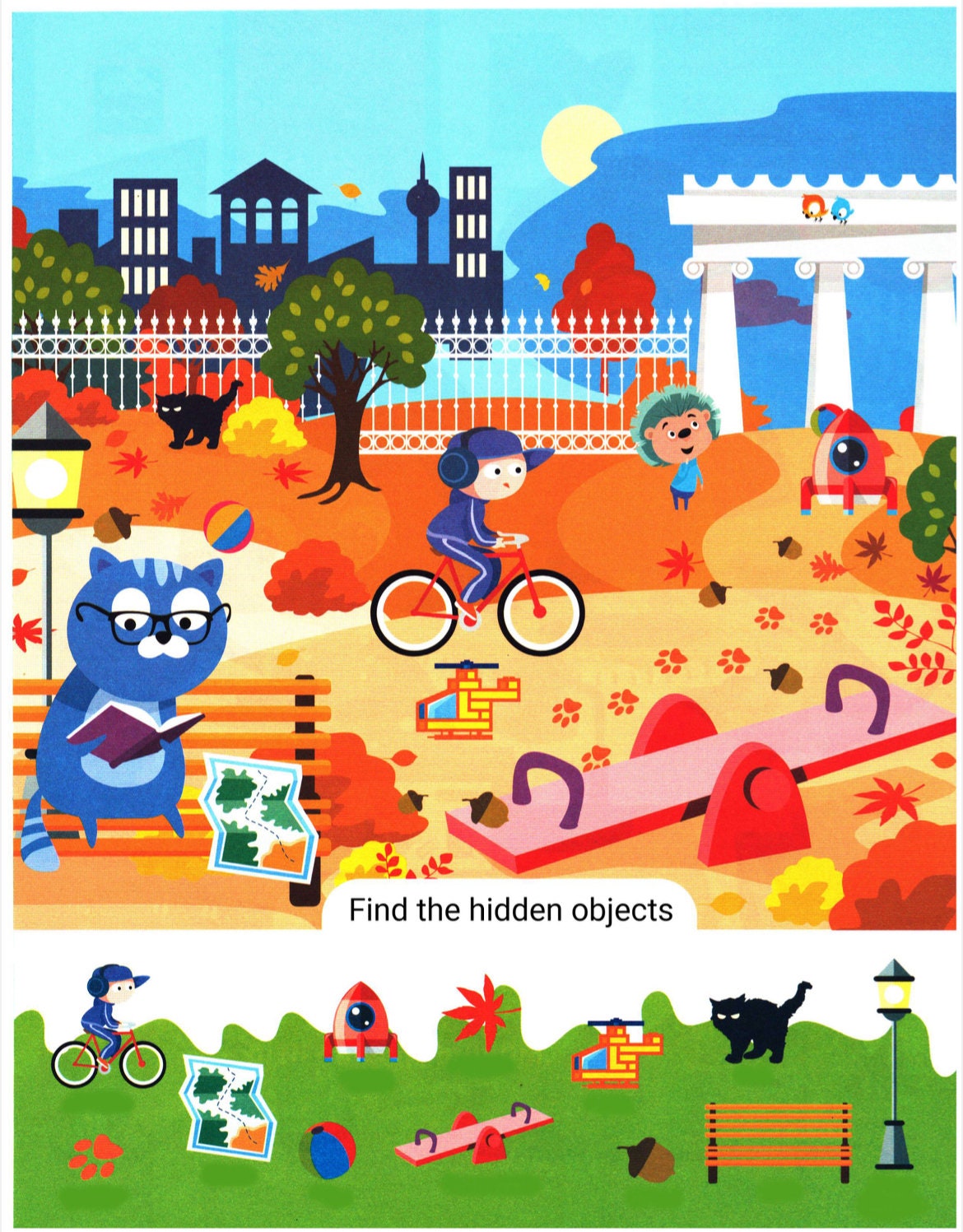 Preschool Hidden Pictures 2 | Find the Objects | Printable Hidden ...