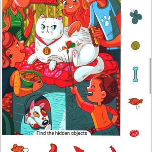 Printable Hidden Pictures 1 Find the Objects Hidden Object for Kids ...