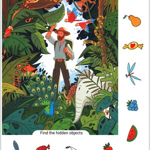 Printable Hidden Pictures 3 Find the Objects Hidden Objects for Kids ...