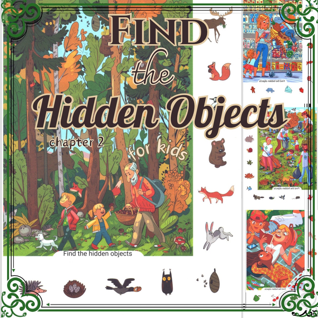 Printable Hidden Pictures 2 | Find the Objects | Hidden Objects for ...