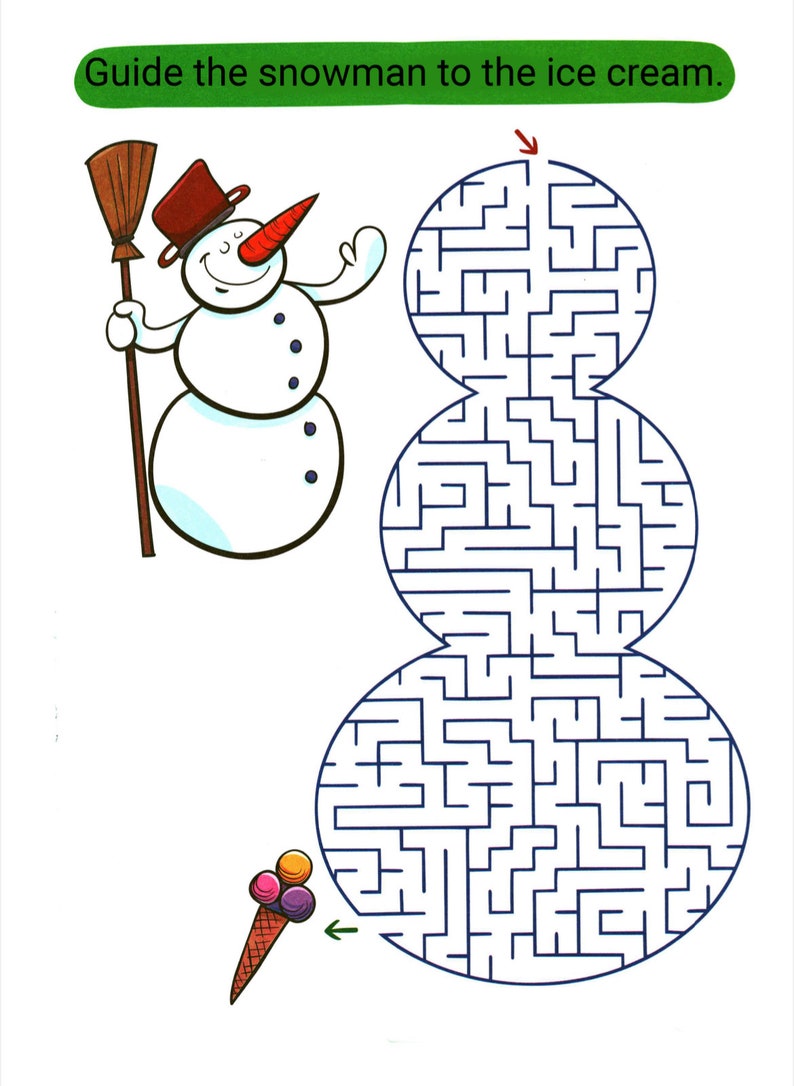 Maze Adventures 2 Printable Maze Games Games and Puzzles Printable ...