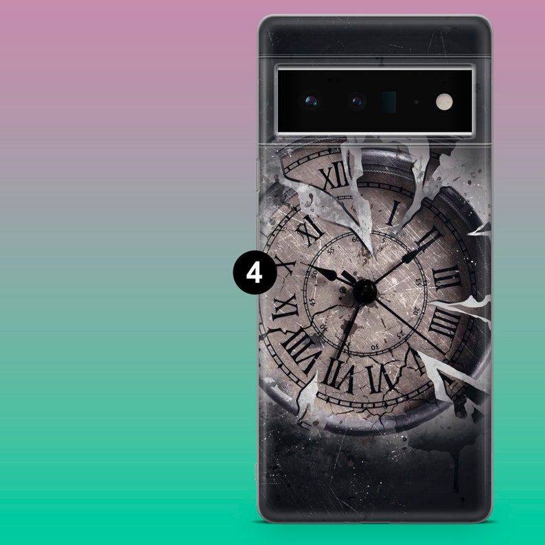 Watch Phone Case Clock Cover for Google Pixel 8, 8pro, 7pro, 7A, 6A ...
