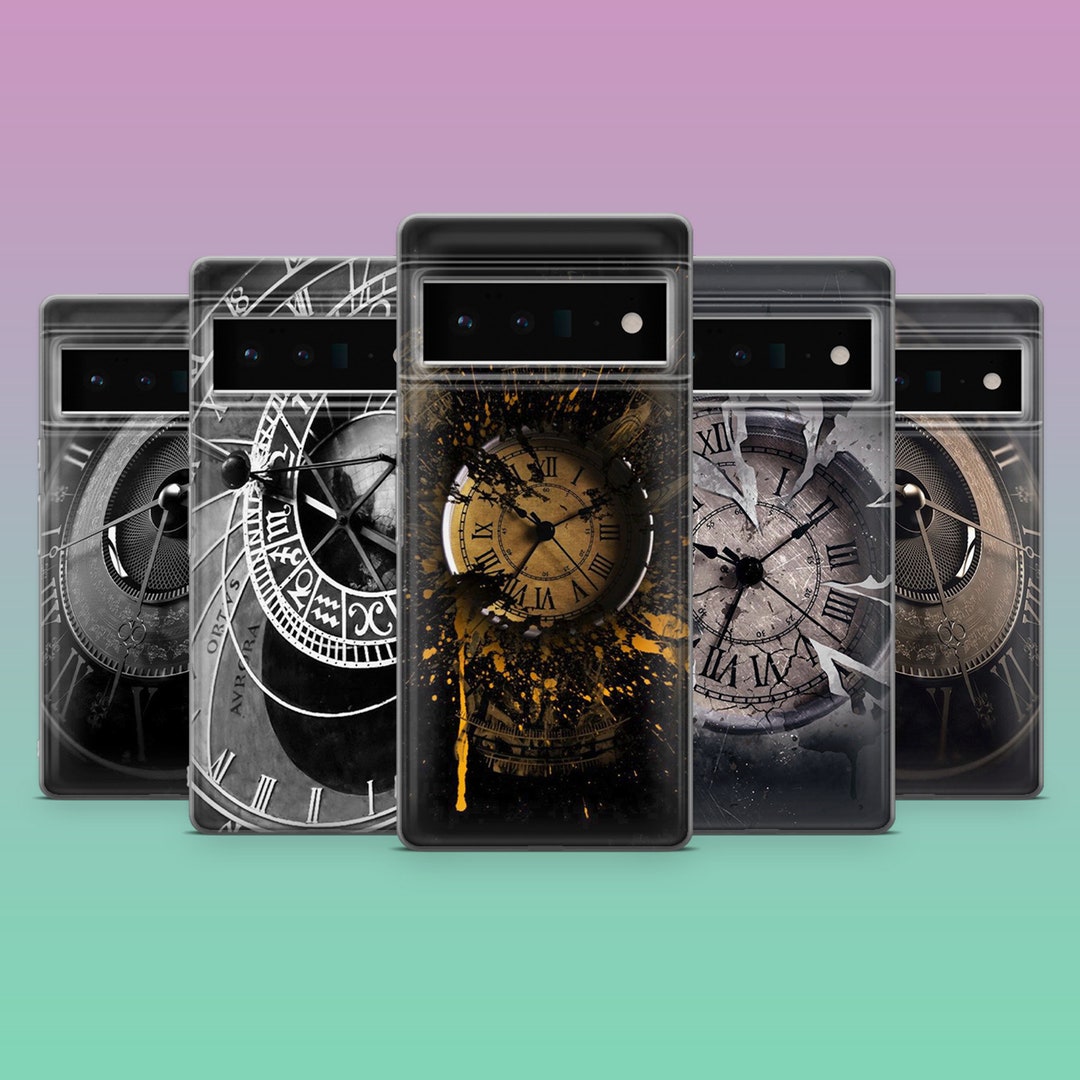 Watch Phone Case Clock Cover for Google Pixel 8, 8pro, 7pro, 7A, 6A ...
