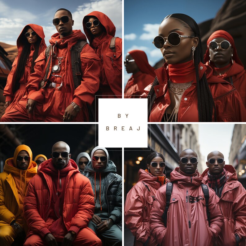 R and B Hip Hop Rapper Digital KI Surprising Pack of Five Images and ...