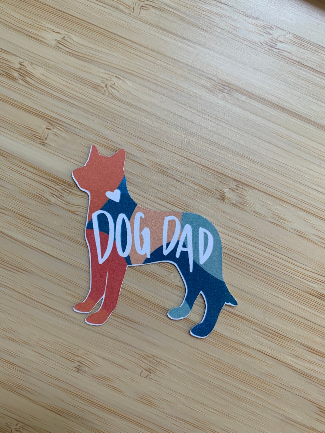 Dog Dad Dog Sticker - Etsy