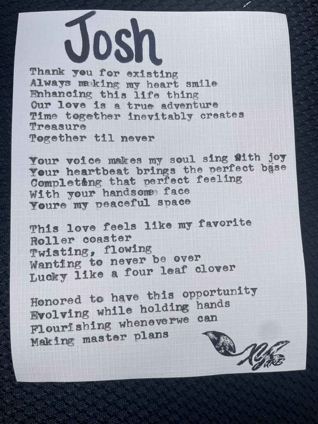 Custom Poems by Request - Etsy