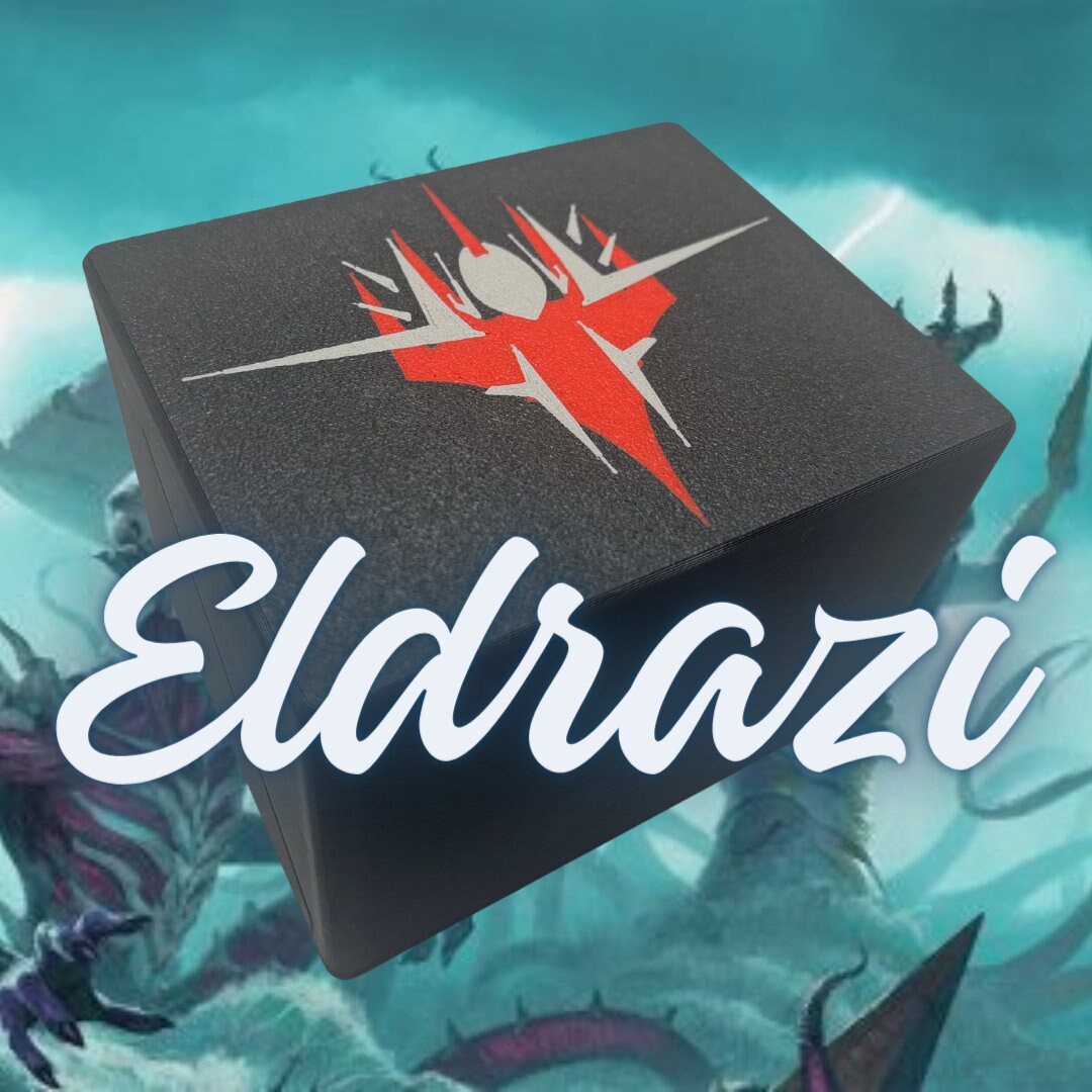 Custom 3D Printed Eldrazi MTG Commander Deck Box - Etsy