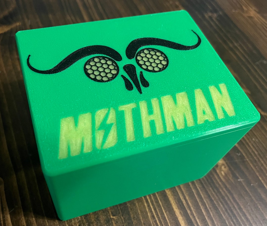 Custom 3D Printed Fallout Mothman MTG Commander Deck Box - Etsy