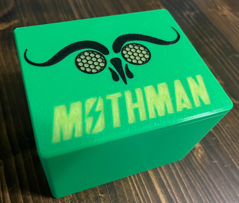 Custom 3D Printed Fallout Mothman MTG Commander Deck Box - Etsy