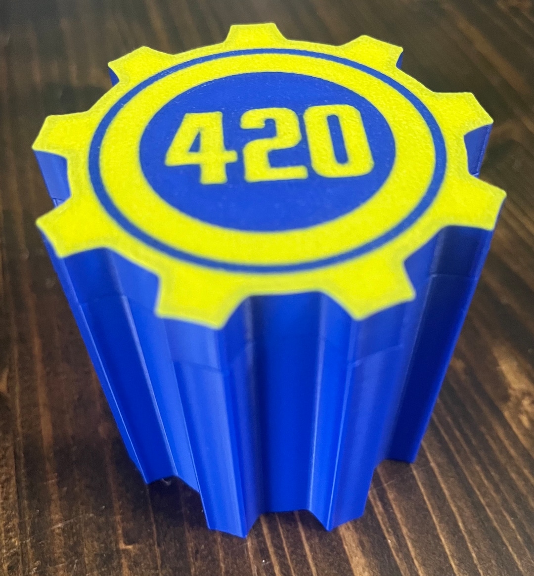 3D Printed Vault 420 Stash - Etsy