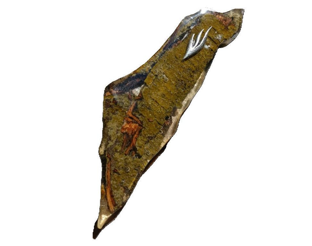 Mezuzah in the Shape of a Map of Israel - Etsy