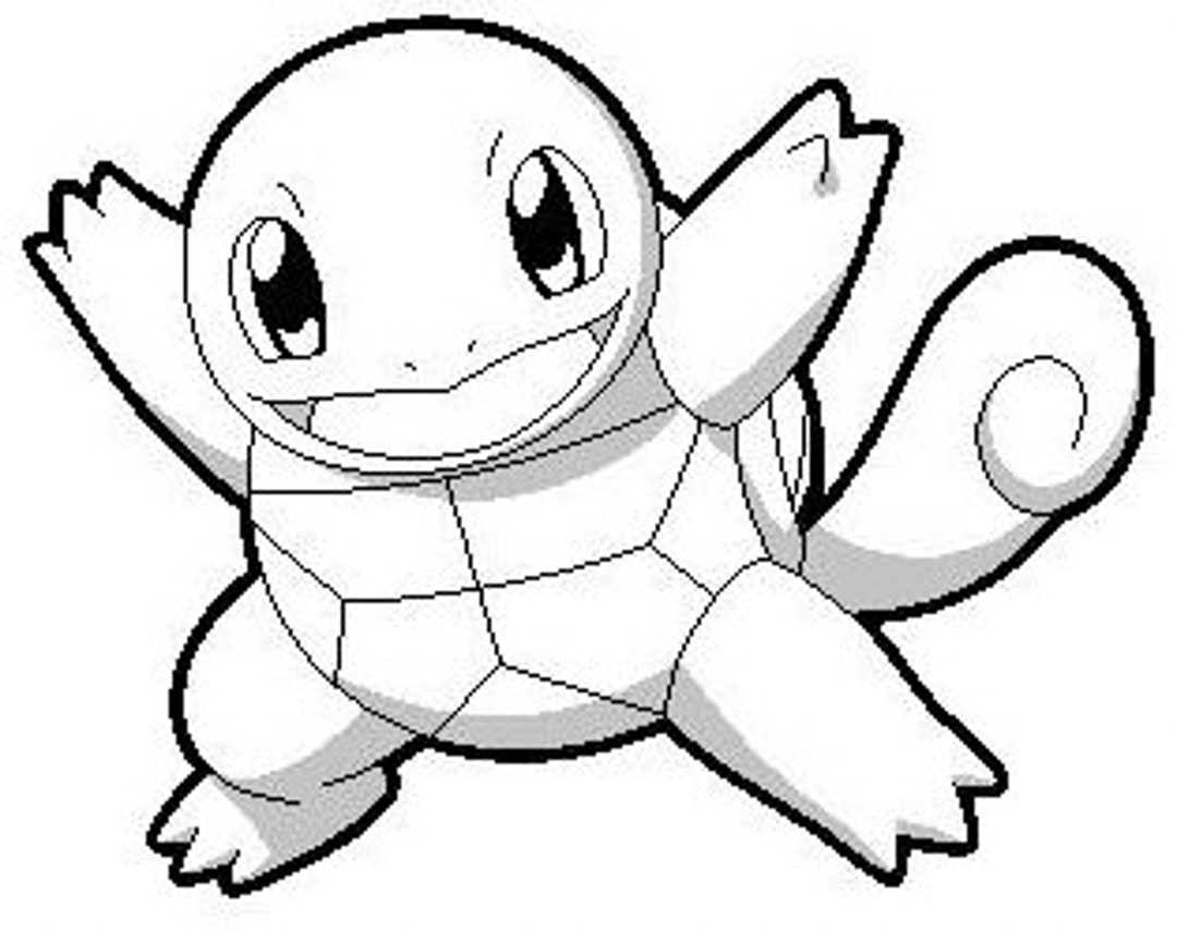 Squirtle Pokemon SVG Files for Digital Download - Etsy