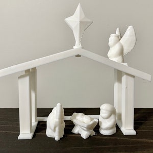 Small 3D Nativity (STL File) - Etsy