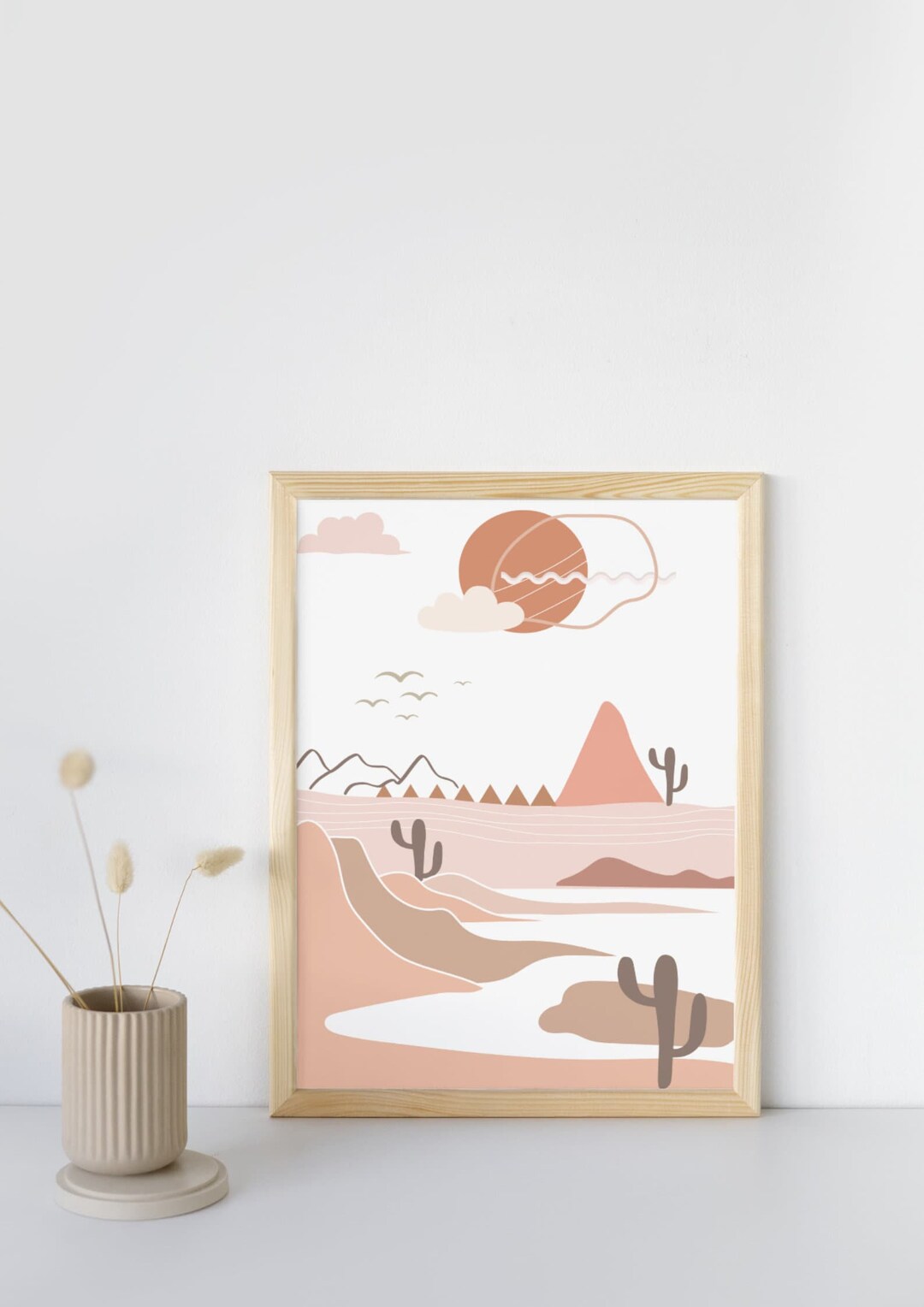 Desert Boho Wall Decor Woman Boho Wall Decor Flower Boho Wall Decor Desert Boho Wall Art
