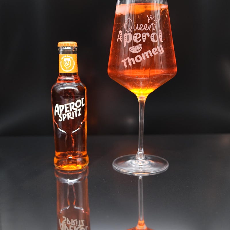 Aperol glas personalisiert - Etsy.de
