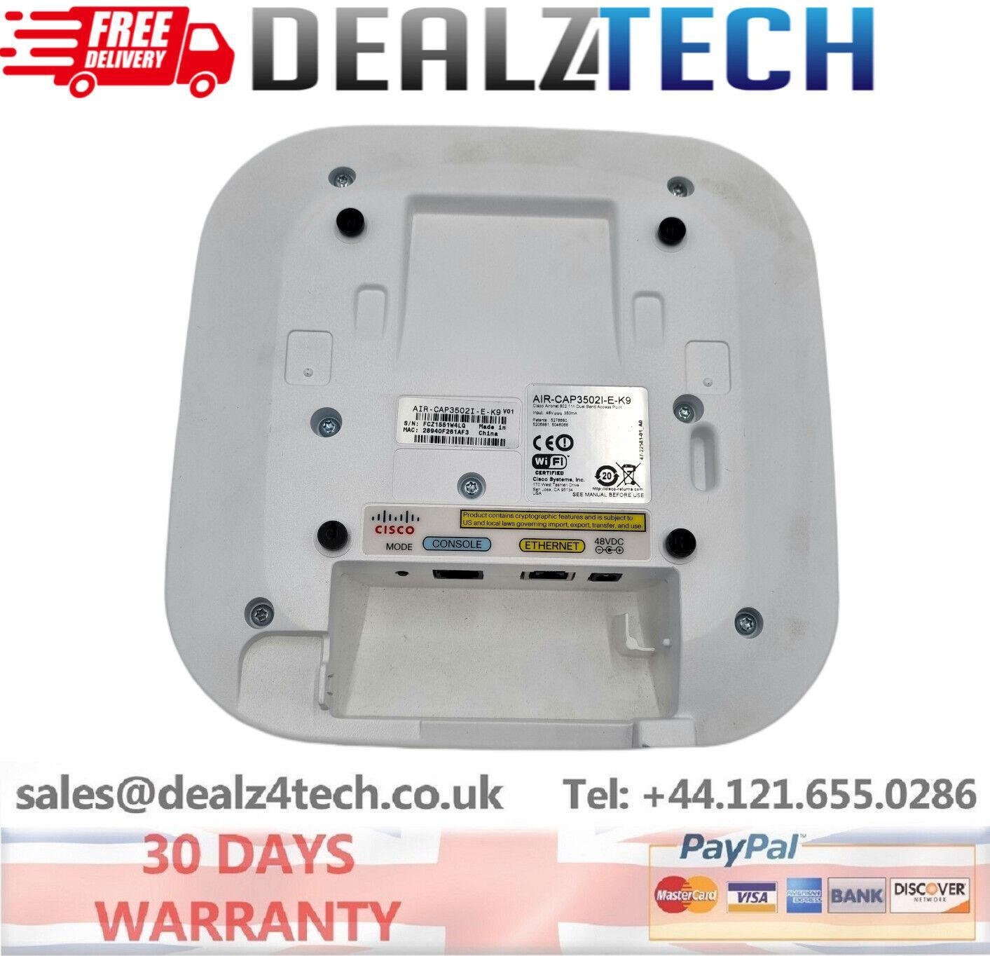 Air-cap3502i-e-k9 Cisco 3500 Series Access Point Ccna Ccnp - Etsy