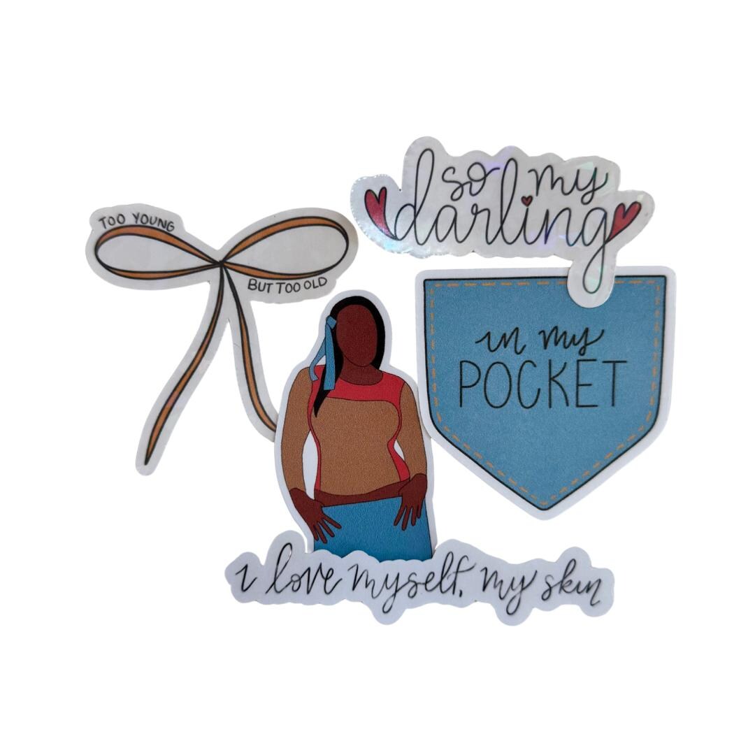 Devastating Turn of Events INSPIRED Hand Drawn Stickers - Etsy