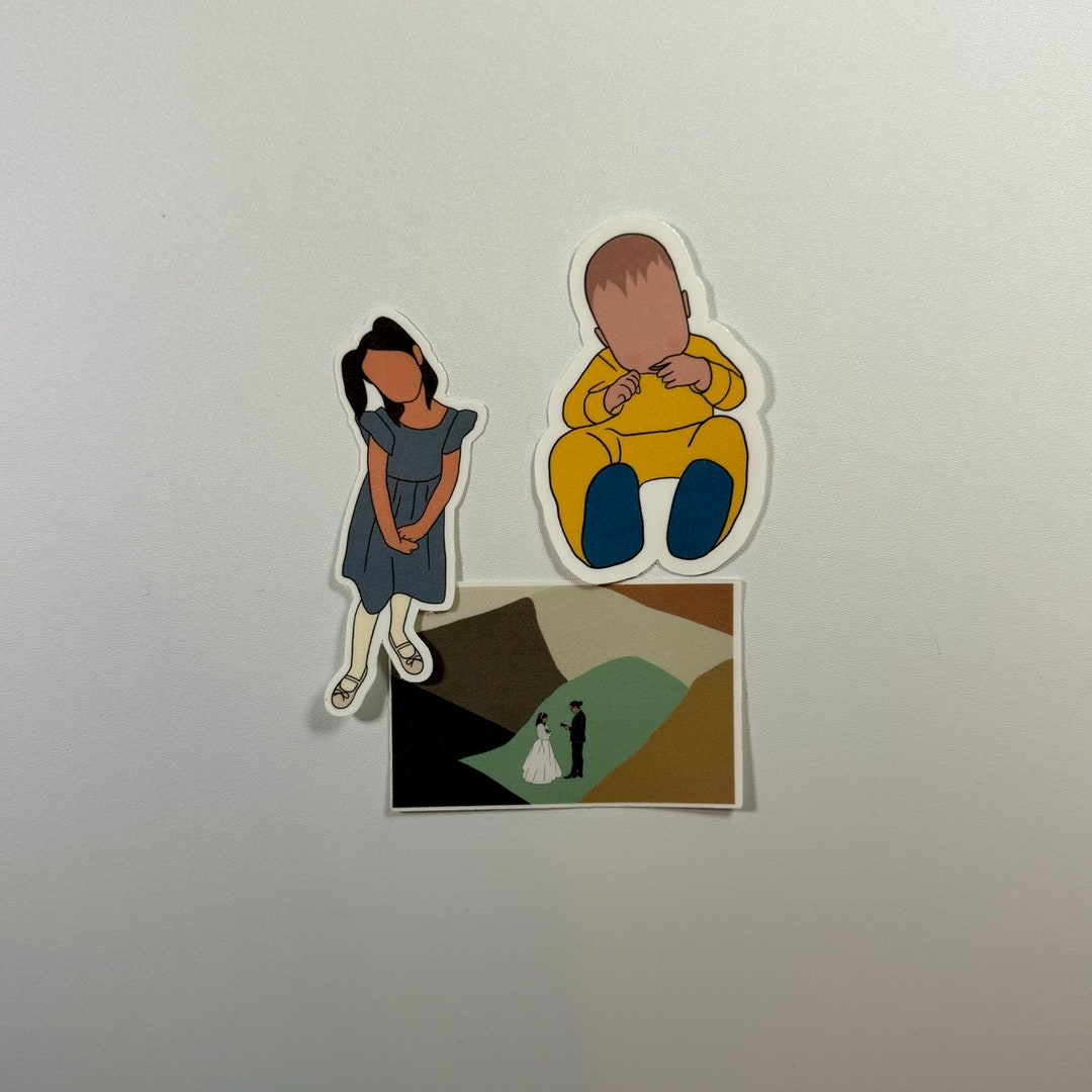 CUSTOM People Hand Drawn Sticker - Etsy