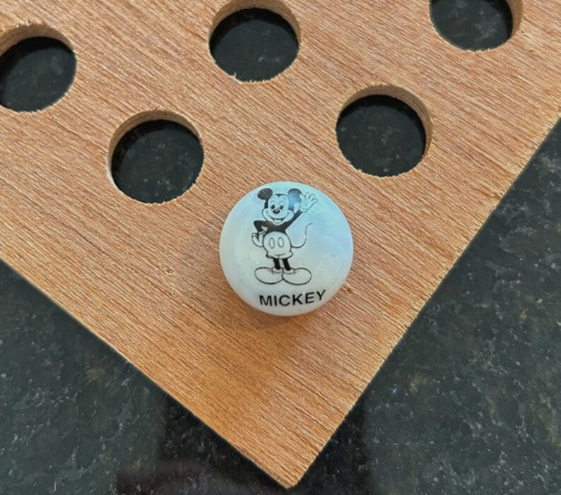 Vintage | Mickey Mouse | Black & White | Marble | 1960s - Etsy