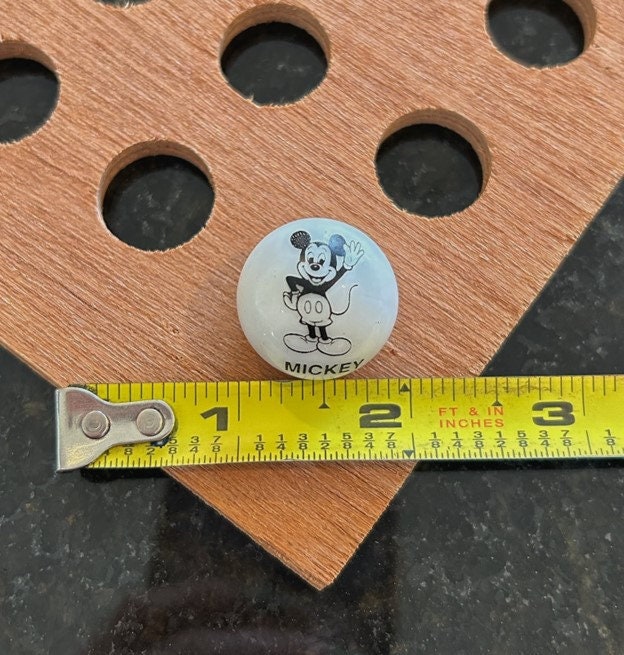 Vintage | Mickey Mouse | Black & White | Marble | 1960s - Etsy