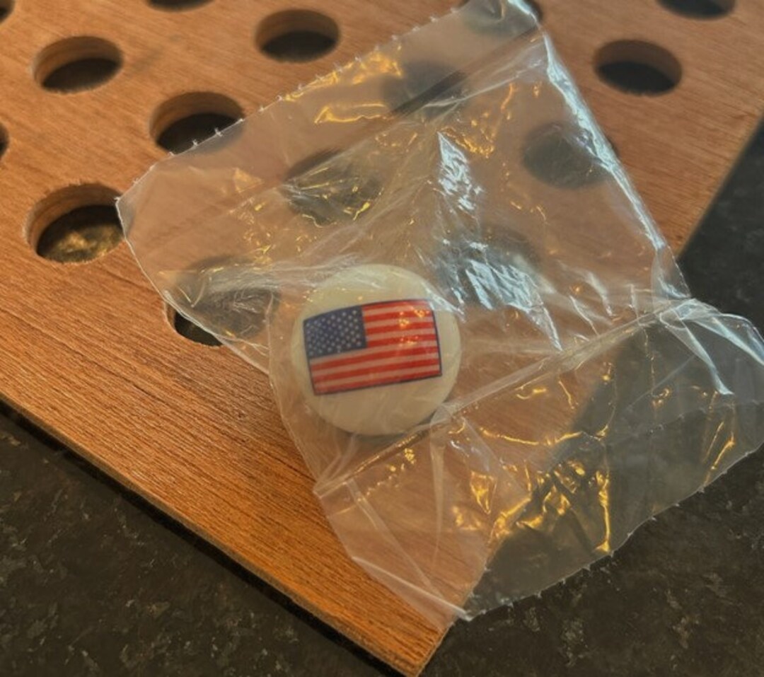 Vintage | American Flag | British and World Marble Championship ...