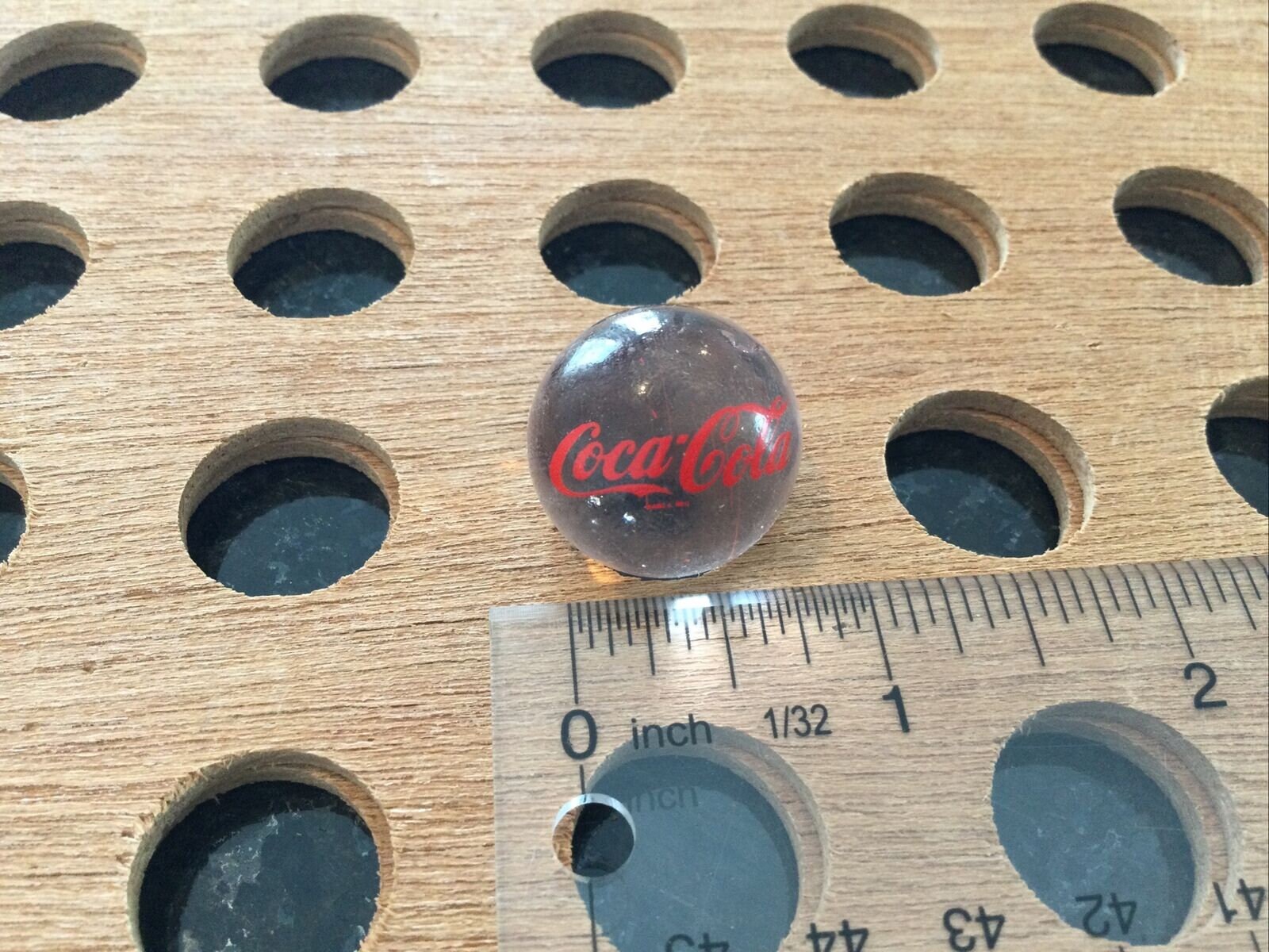 Vintage | Coca-cola | Pink Tint L Glass Marble | 1991 - Etsy