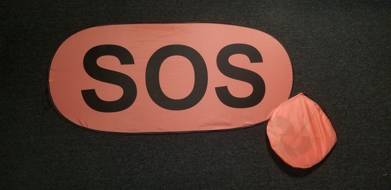 SOS Collapsible Banner - Etsy