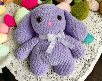 No Sew Cuddle Bunny Pattern Crochet PDF Download Beginner Friendly ...
