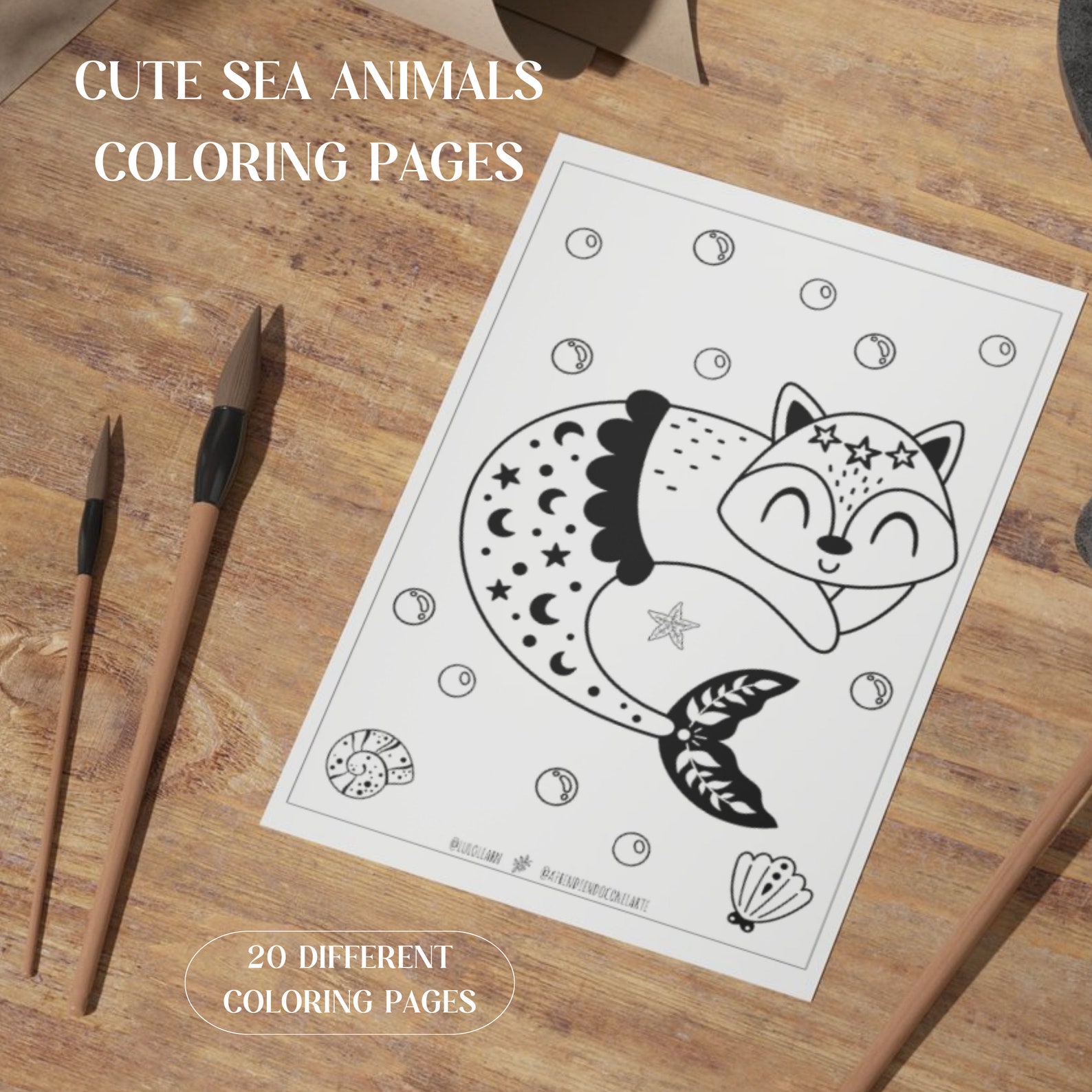 Cute Sea Animals Coloring Pages Sea Animals Coloring Pages Fun at Home ...