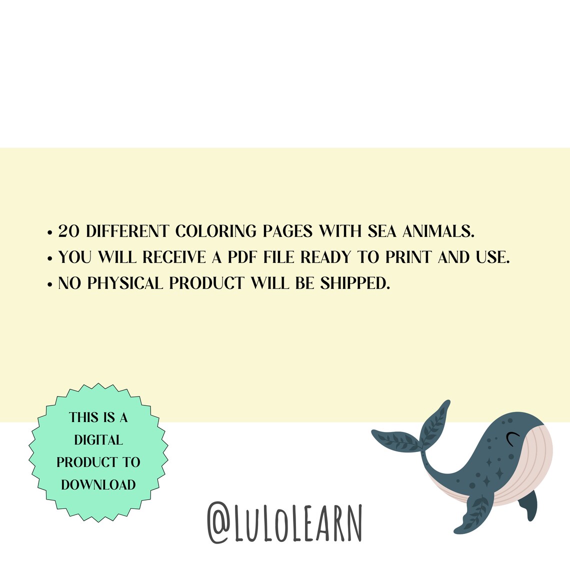 Cute Sea Animals Coloring Pages | Sea Animals Coloring Pages | Fun at ...