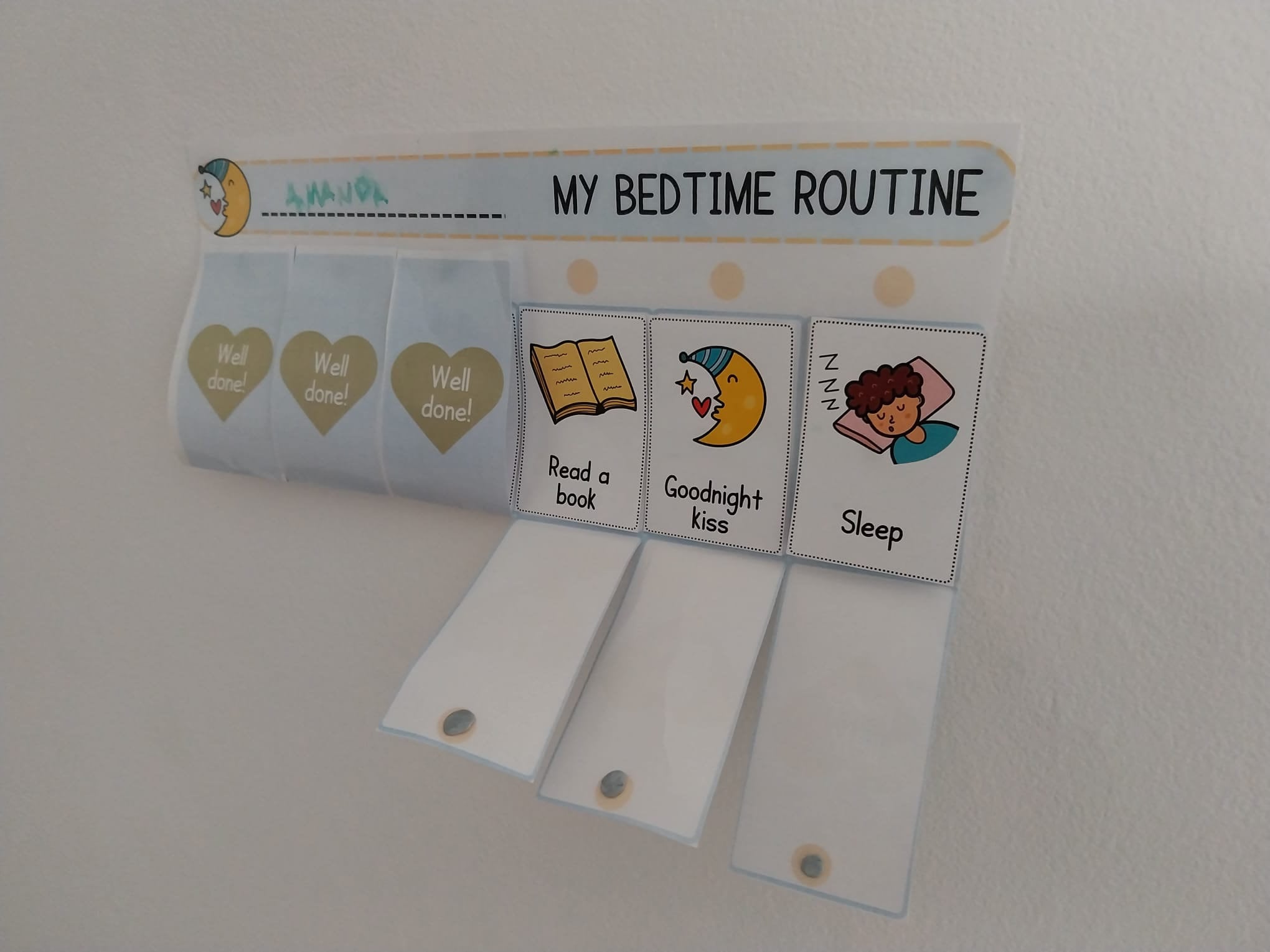 Kids Flip Daily Routine Charts,daily Routine Activities,children ...