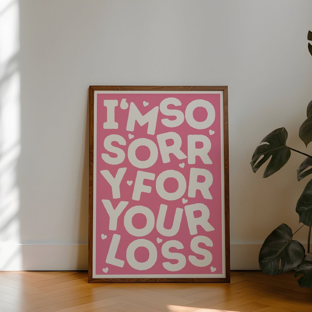 Feather Poster Sabrina Carpenter Merch Emails I Can't Send Print I'm so Sorry for Your Loss ...