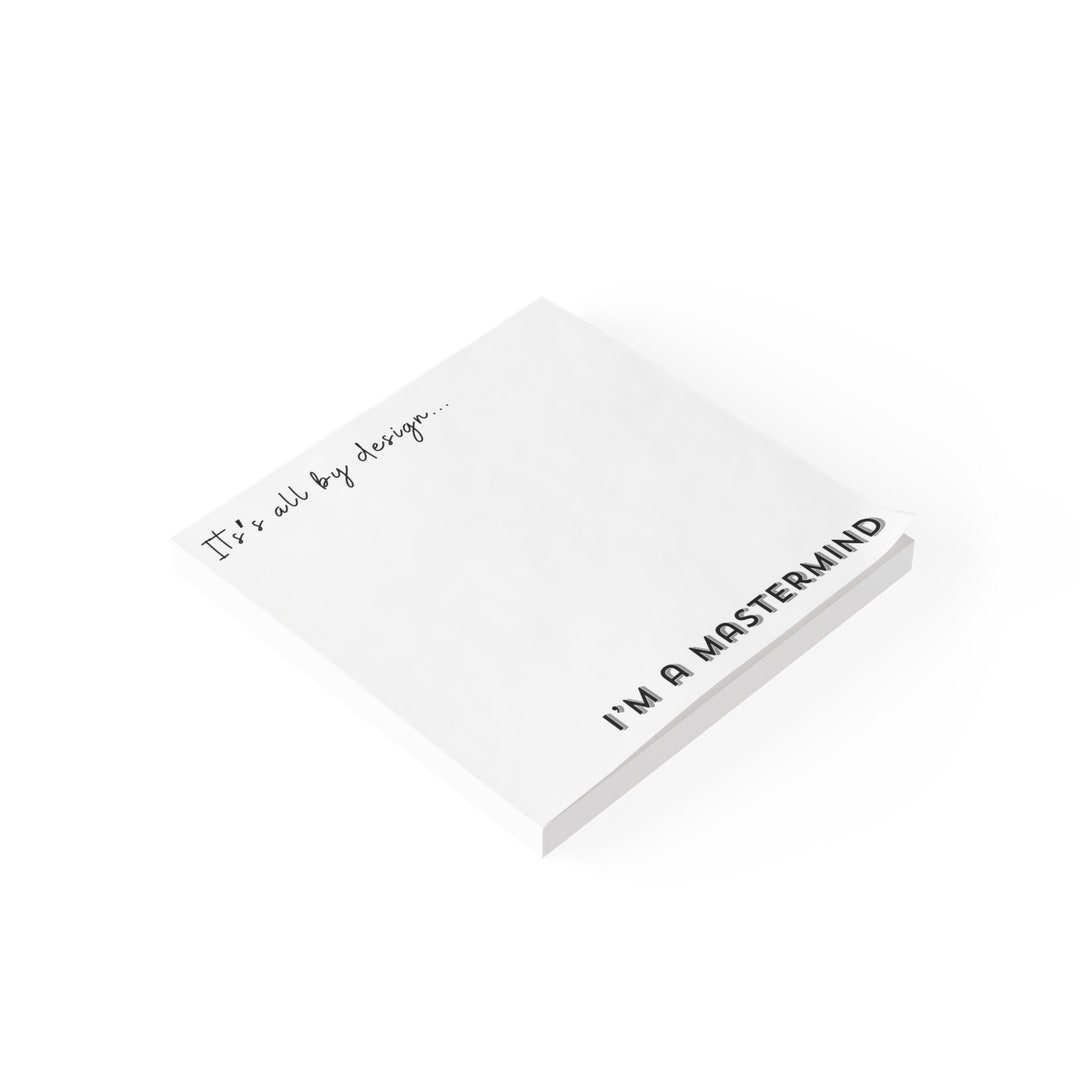 Taylor Swift it's All by Design... I'm a Mastermind Post-it® Note Pads ...