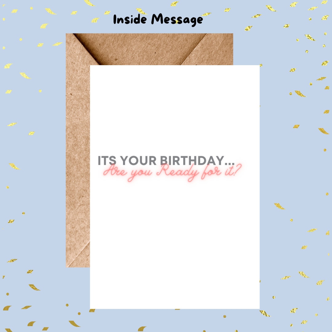 Taylor Swift Inspired Art Birthday Card With Envelopes Swifties ...