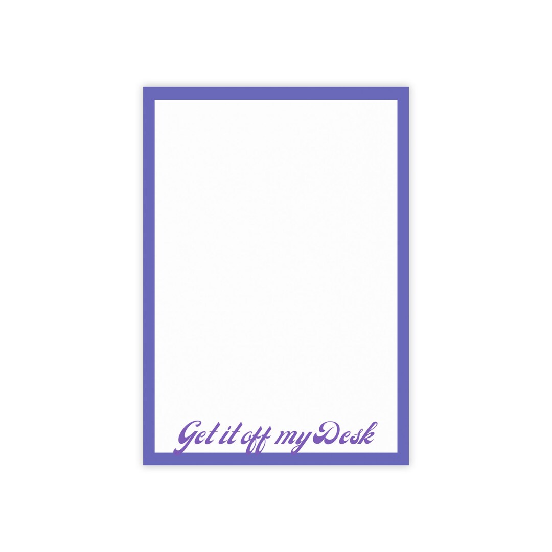 Taylor Swift Inspired get It off My Desk Post-it® Note Pads Midnights ...
