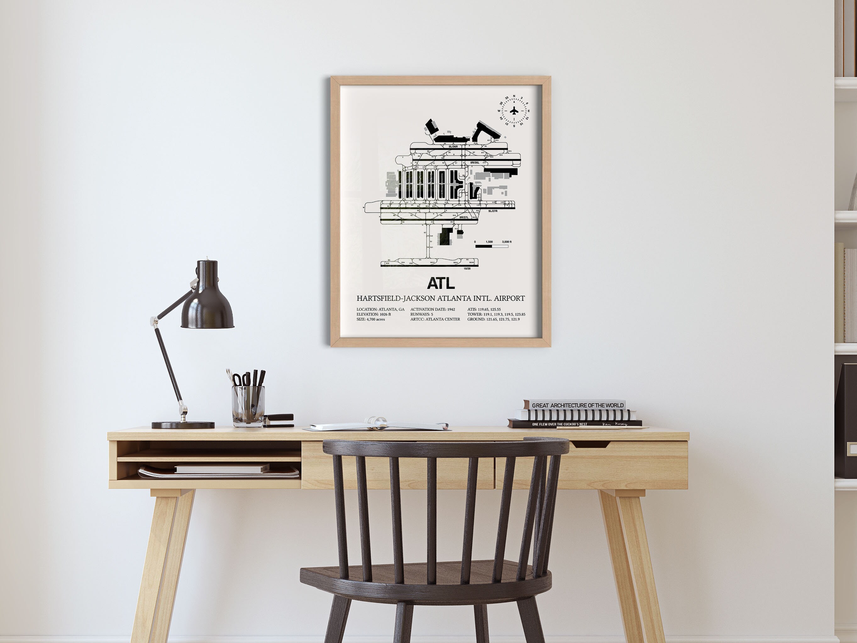 ATL Airport Map, Hartsfield-jackson Atlanta International Airport ...