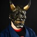 Ony Nask/ Demon Samurai Mask - Etsy