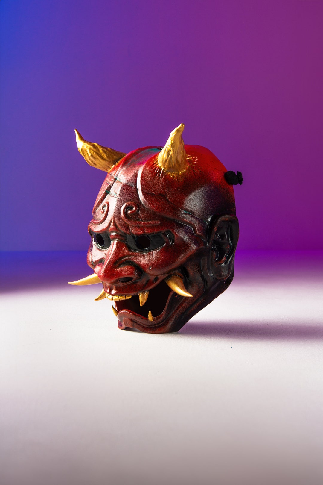 Hannya Mask, Demon Samurai, Cosplay Mask, Halloween Mask, Japanese ...